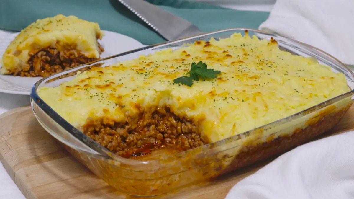 Sencilla y sabrosa receta de Pastel de carne al horno: intensidad de ...