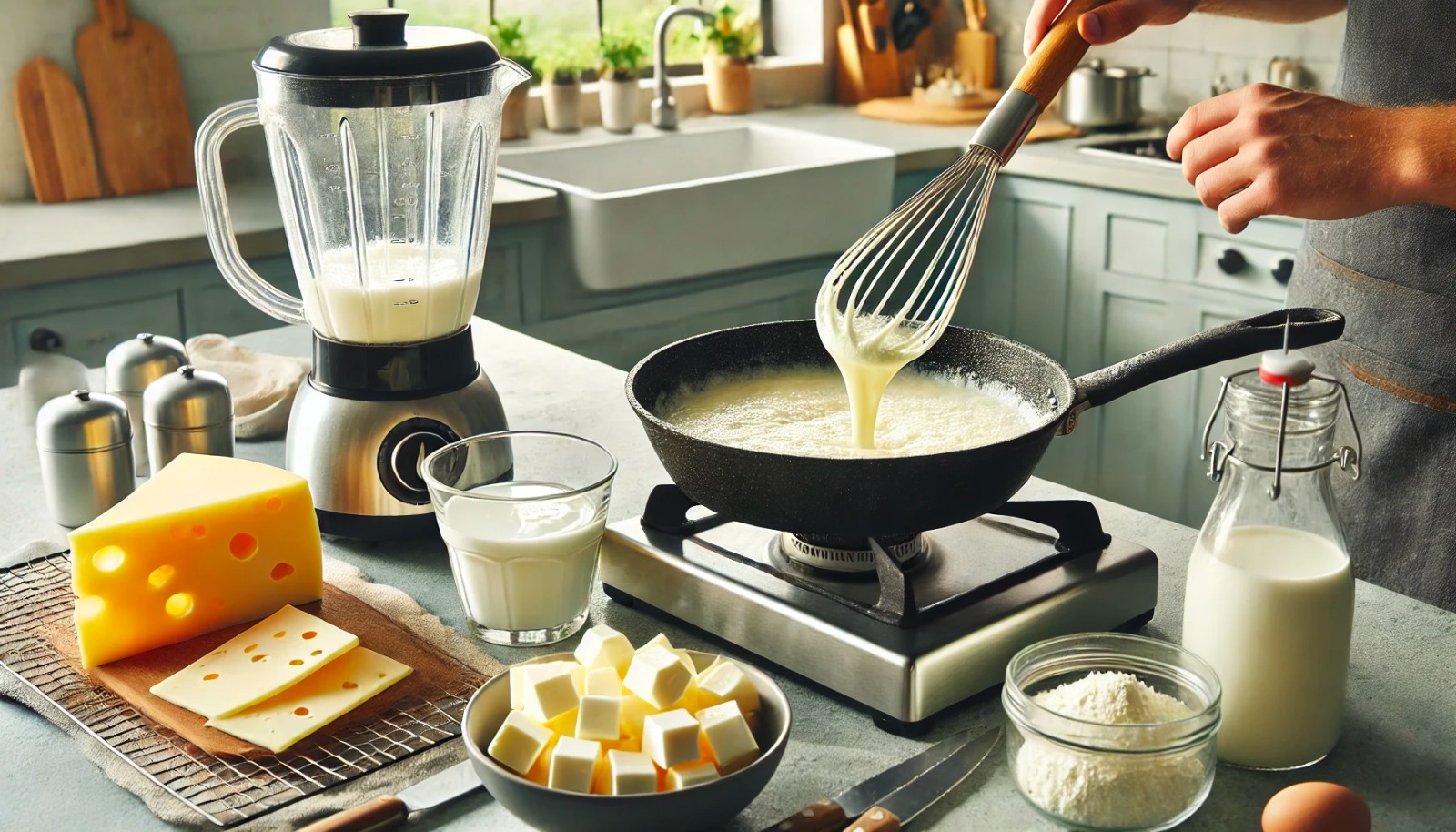 ¡Hago queso en la licuadora! ¡Produzco 3 kilos de queso con solo 1 ...