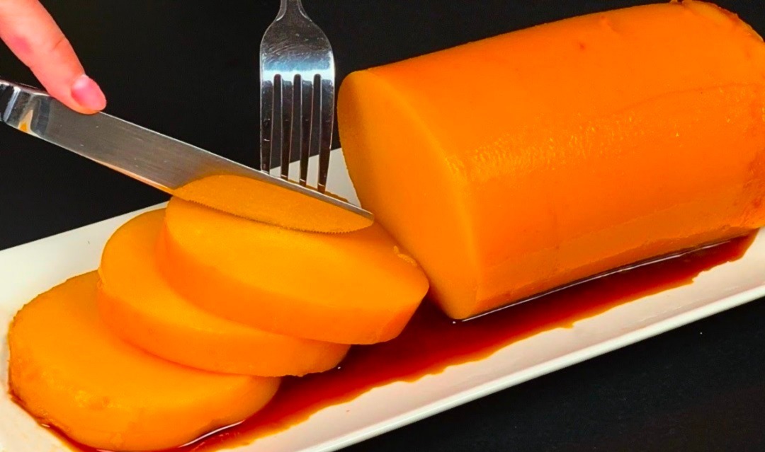 ¡Solo leche y calabaza! ¡El postre casero más delicioso en 5 minutos ...