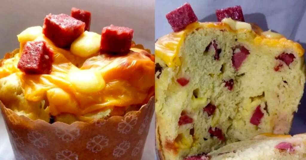 Pan dulce salado con jamón y queso receta | Todo para ti