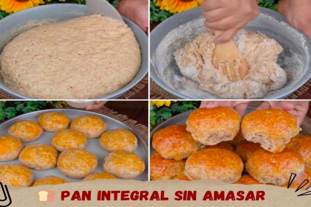 ¡Este pan integral sin amasar es la forma más fácil y práctica de tener ...